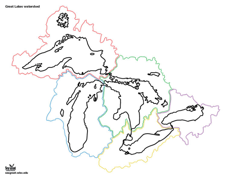 Color the Great Lakes | Wisconsin Sea Grant